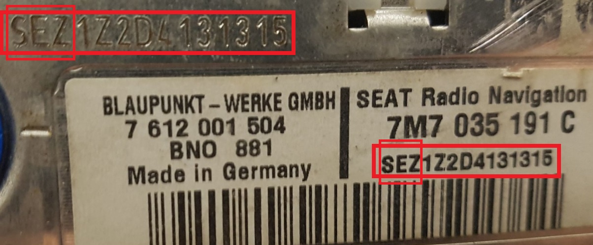 Comment récupérer un code autoradio Seat ? - PackAuto